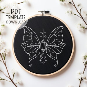 Fantasy Embroidery Pattern BUNDLE, Hand Embroidery Patterns Whimsical ...