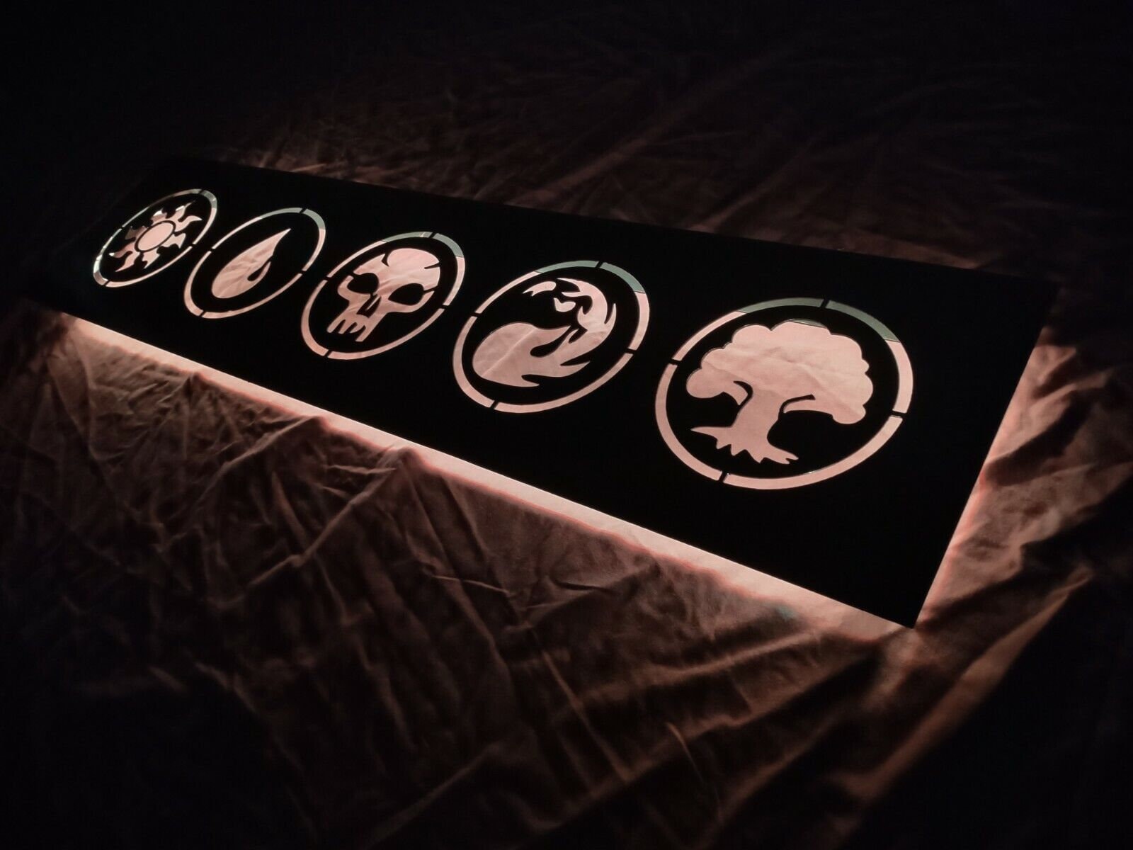 44x11 Magic the Gathering Indoor Color Changing Wall Art With - Etsy