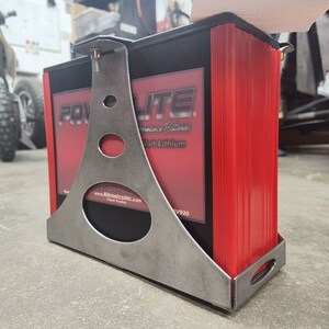 10x4x8 Battery Hold Down Tray Box Mount. Powerlite 16v and Others - Etsy