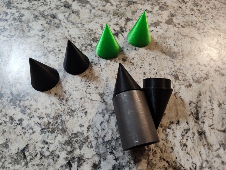 1-3/4" Tube End Cap Roll Cage Bumpers Tree Kickers CNC Plastic Spike - Etsy