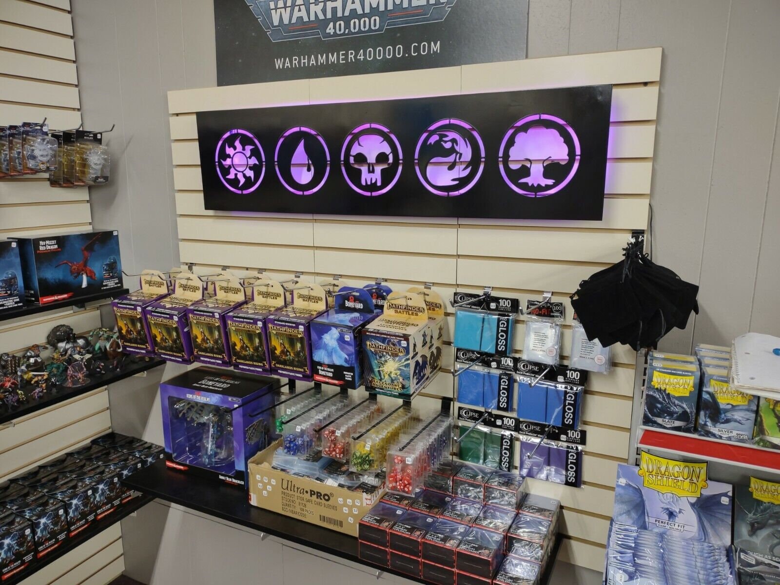 44x11 Magic the Gathering Indoor Color Changing Wall Art With - Etsy