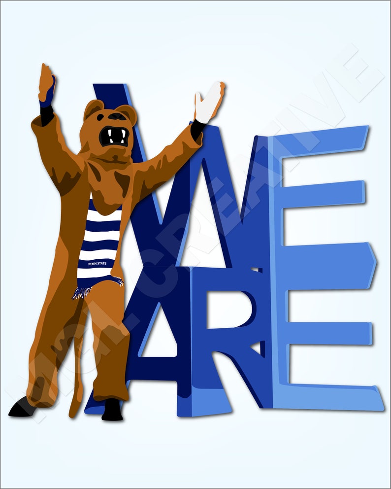 Penn State Nittany Lion | Digital Download - Etsy