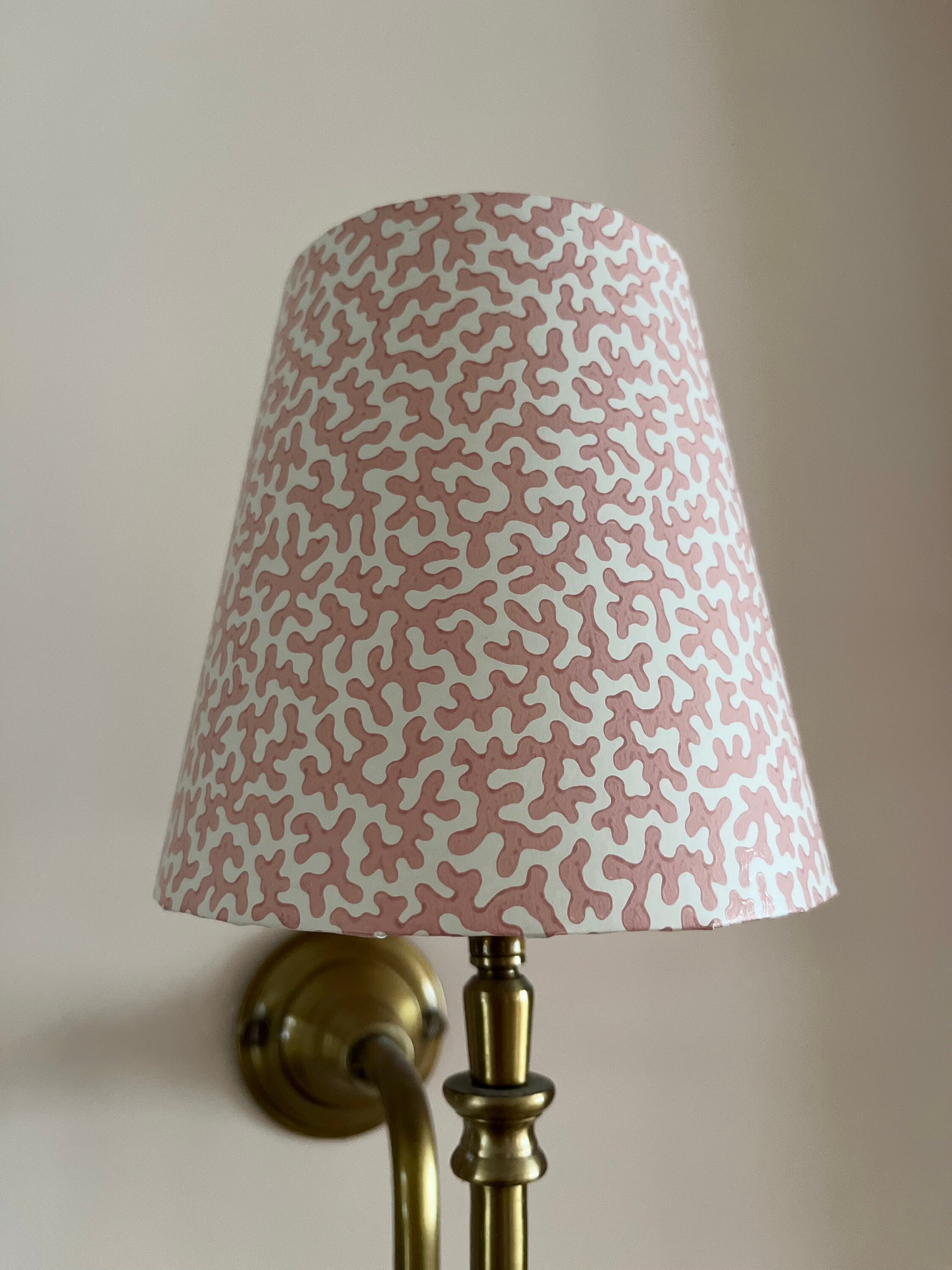 Colefax & Fowler Pink Wendle Lampshade - Etsy UK