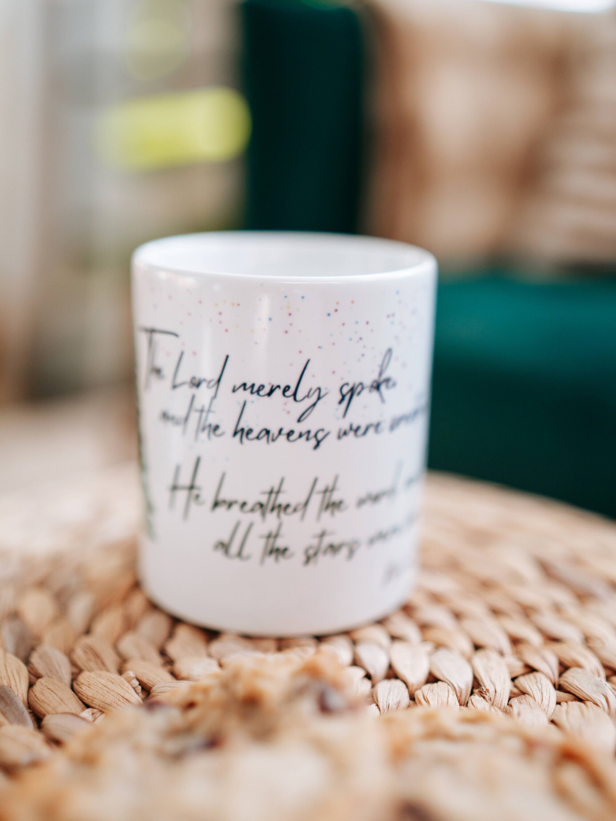 Christian Coffee Mug With Scripture, 11 Oz Tea Cup, 15oz Ceramic ...