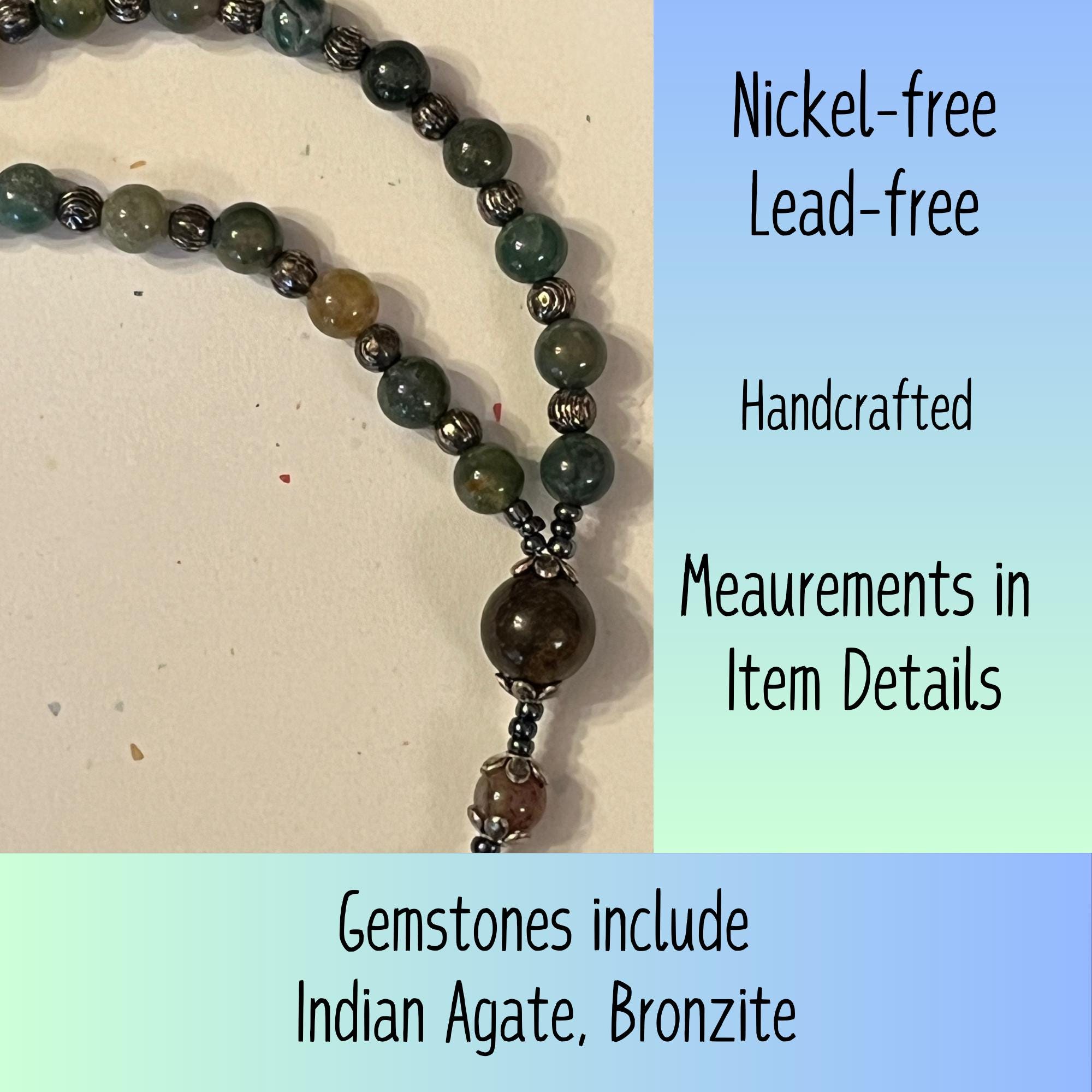 Prayer Beads, Catholic Rosary, Handmade, Prayer Aid, Gemstones - Etsy