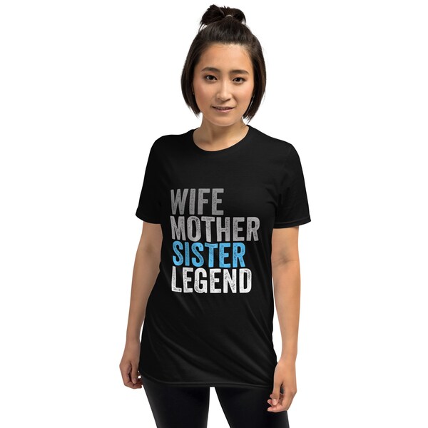 Wife Mother Sister Legend Best Mom Mama Mothers Day T Shirt Etsy