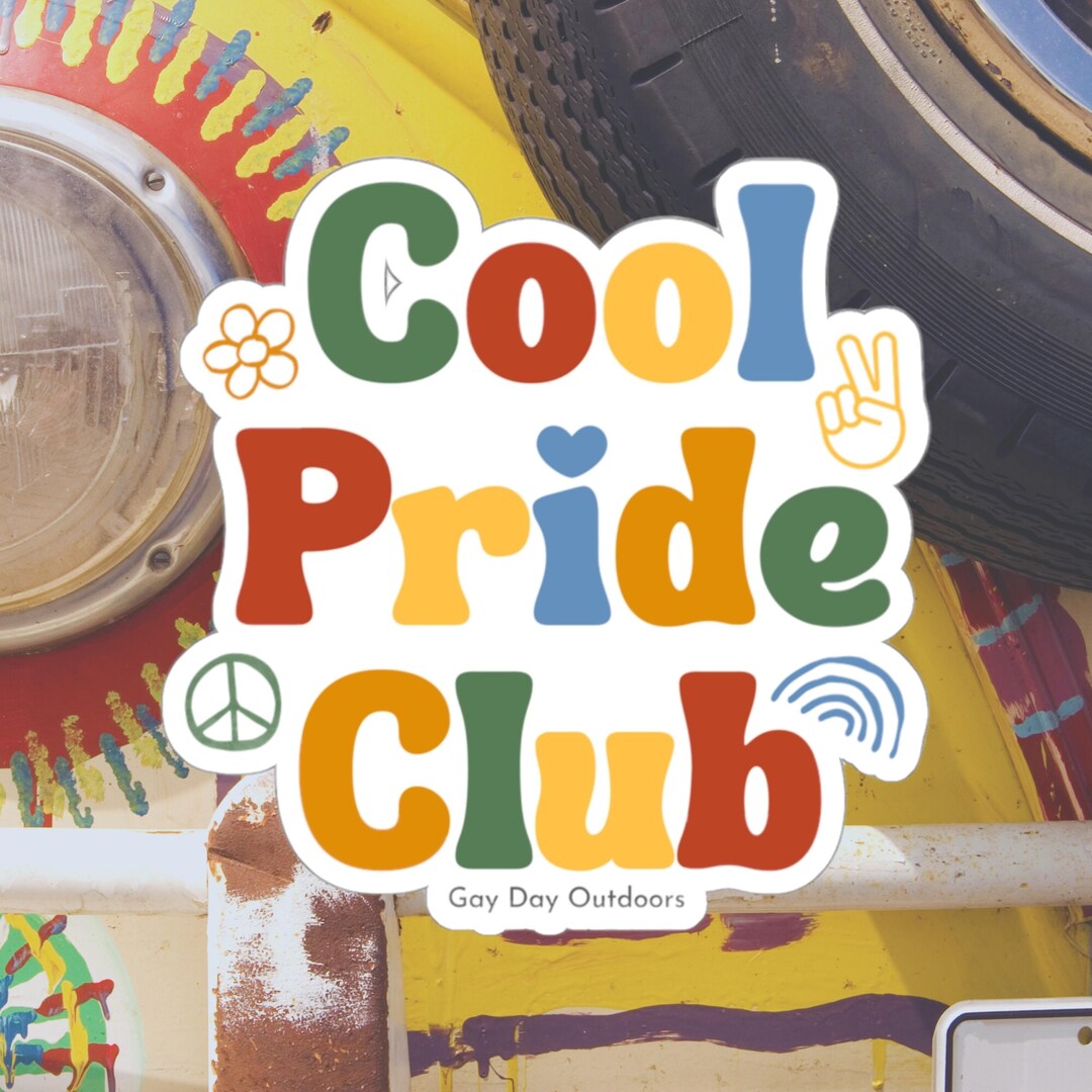 Cool Pride Club Vinyl Sticker Decal - Etsy