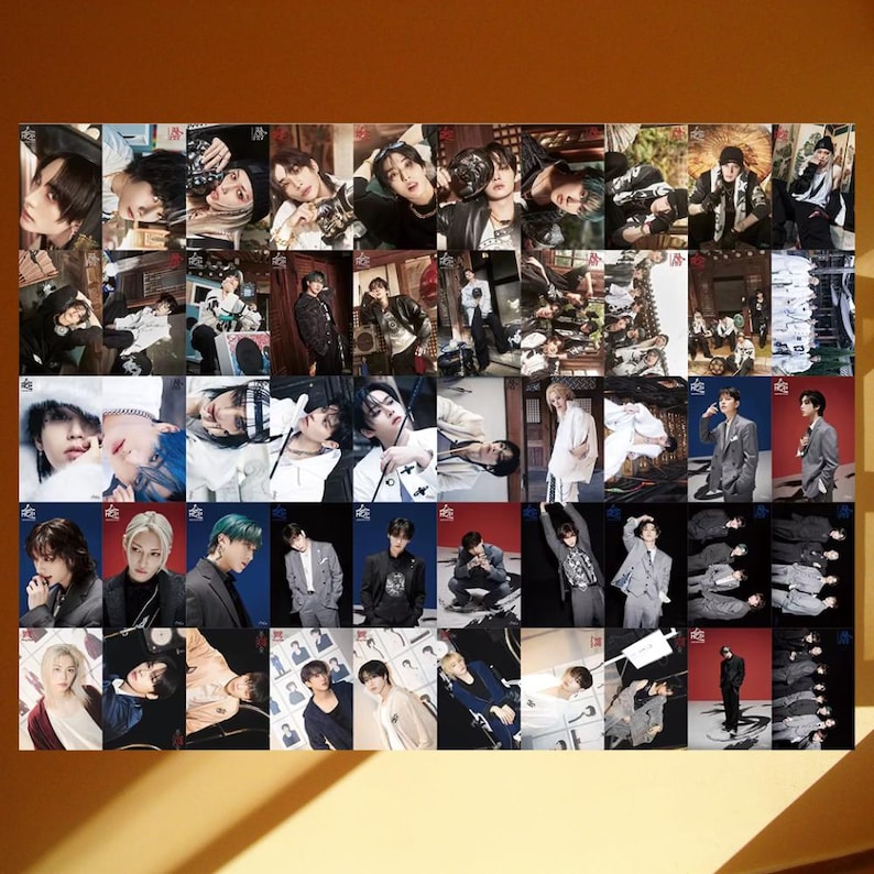 Stray Kids Photocards 55 Pcs, SKZ HOP Photocards, Stray Kids Merch ...
