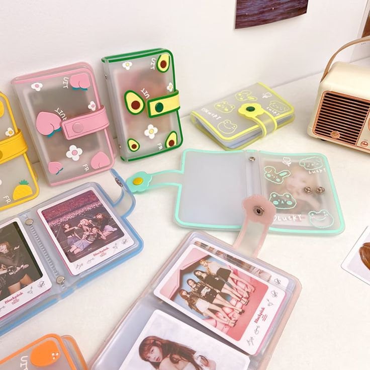 Kpop Photocard Binder | Kpop Photocard Holder | Cute Photo Album | Instax Photo Album - Etsy