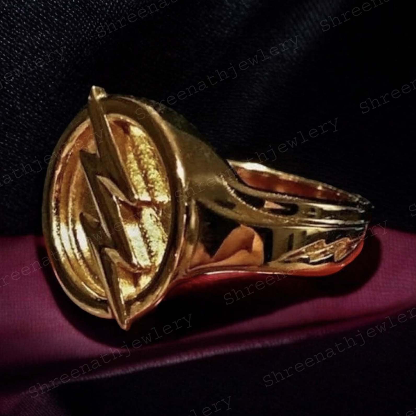 Flash Ring,sterling Silver Ring,flash Point Ring,dc Comics,dc Jewelry ...