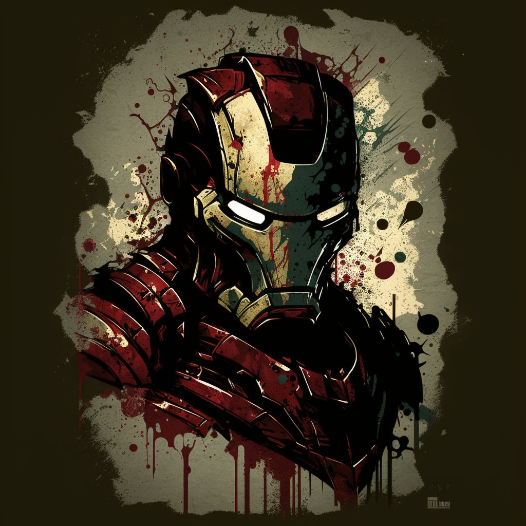 Iron Man Png Iron Man Fan Art Wallpaper AI Designed - Etsy Denmark
