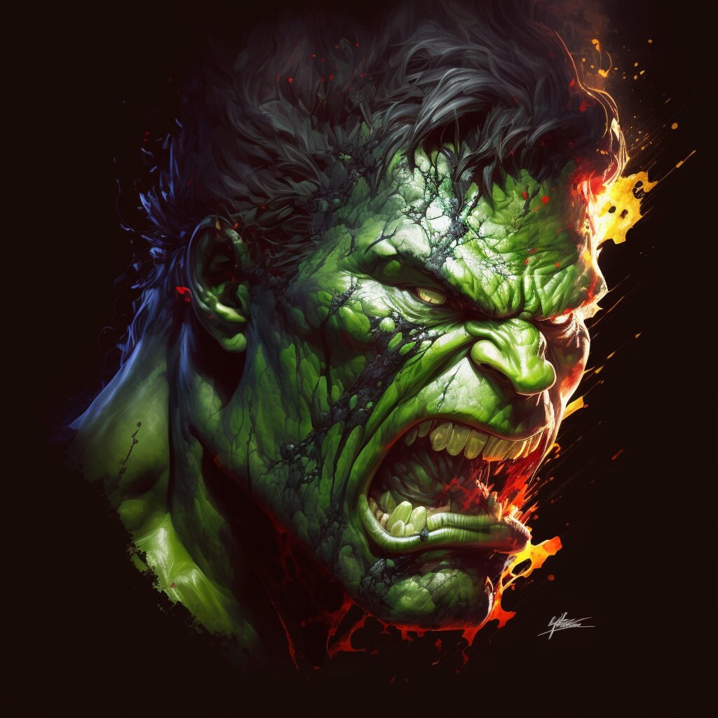 Hulk Png Hulk Fan Art Wallpaper AI Designed Wallpaper - Etsy Finland