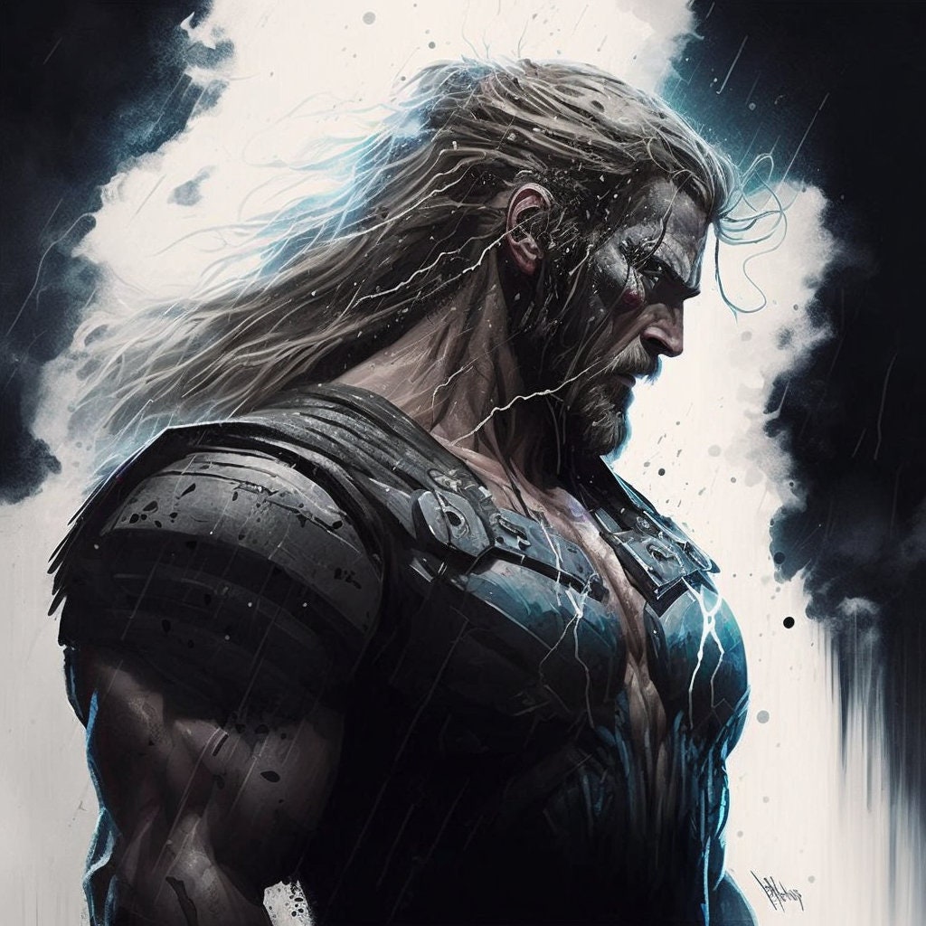 Thor Png Thor Fan Art Wallpaper AI Designed Wallpaper - Etsy Canada