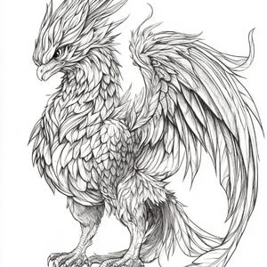 Mythical Creatures Clipart Bundle: Fantasy Animal PNG & JPG Files (PDF ...
