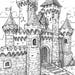 Medieval Castle Coloring Pages: 100 Immersive Designs (PDF + PNG ...