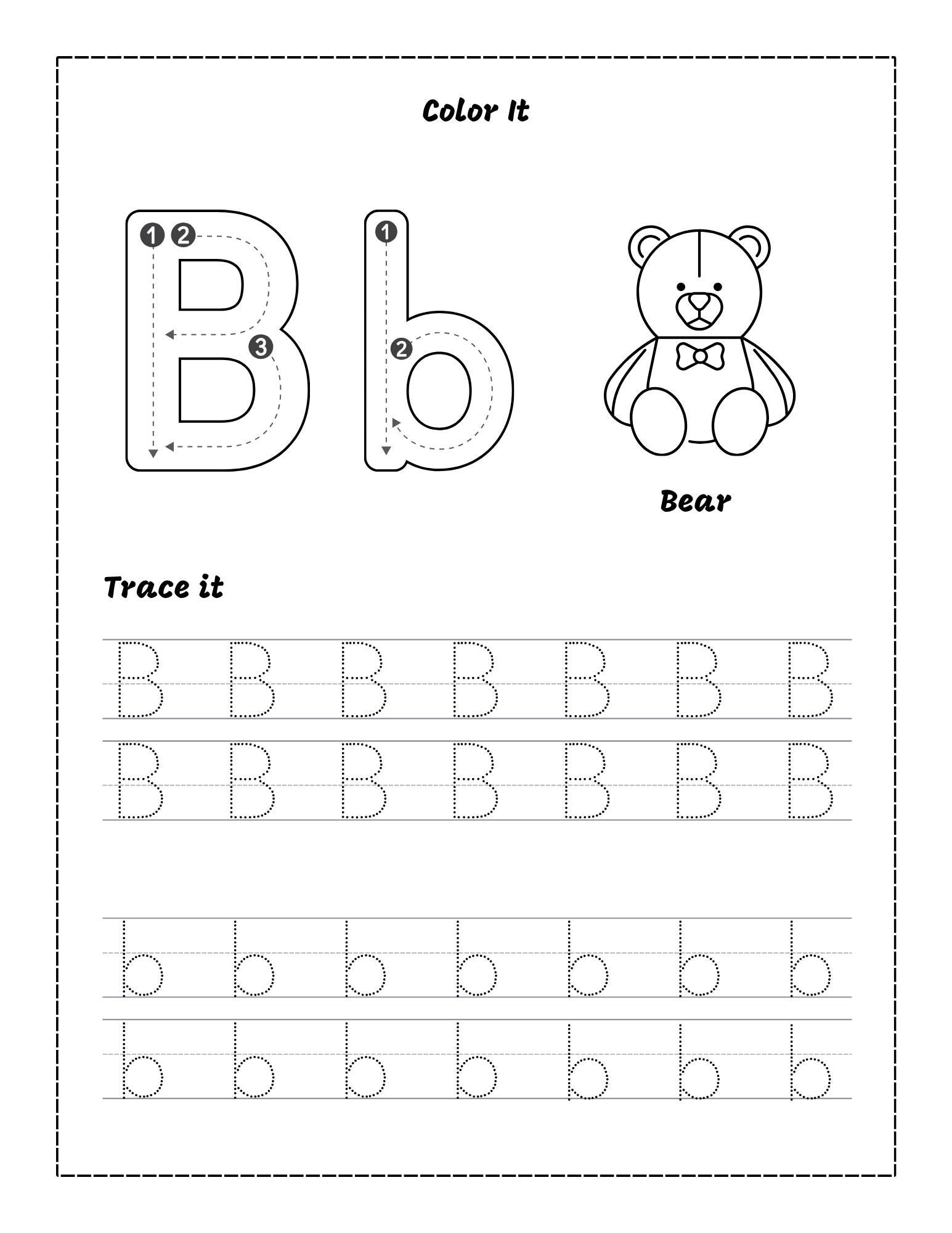 Alphabet and Numbers Tracing Workbook for Kids | Learn to Trace Letters ...