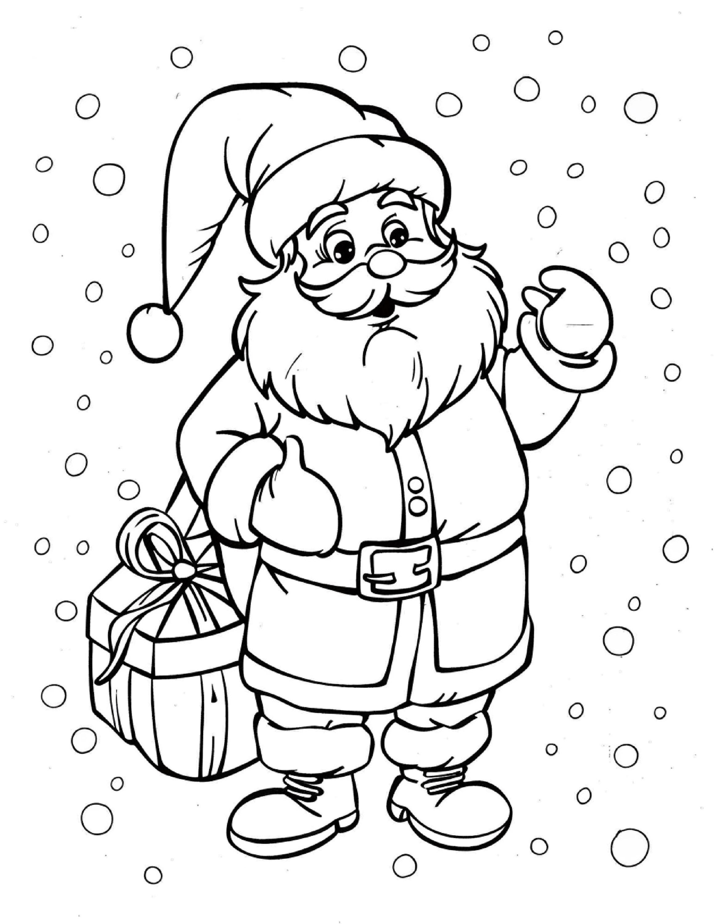 Christmas Coloring Pages for Kids: 30 Festive Designs (digital Download ...