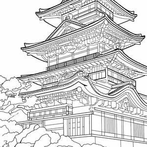 Japanese & Chinese Building Illustrations: 100 Ancient Architecture ...