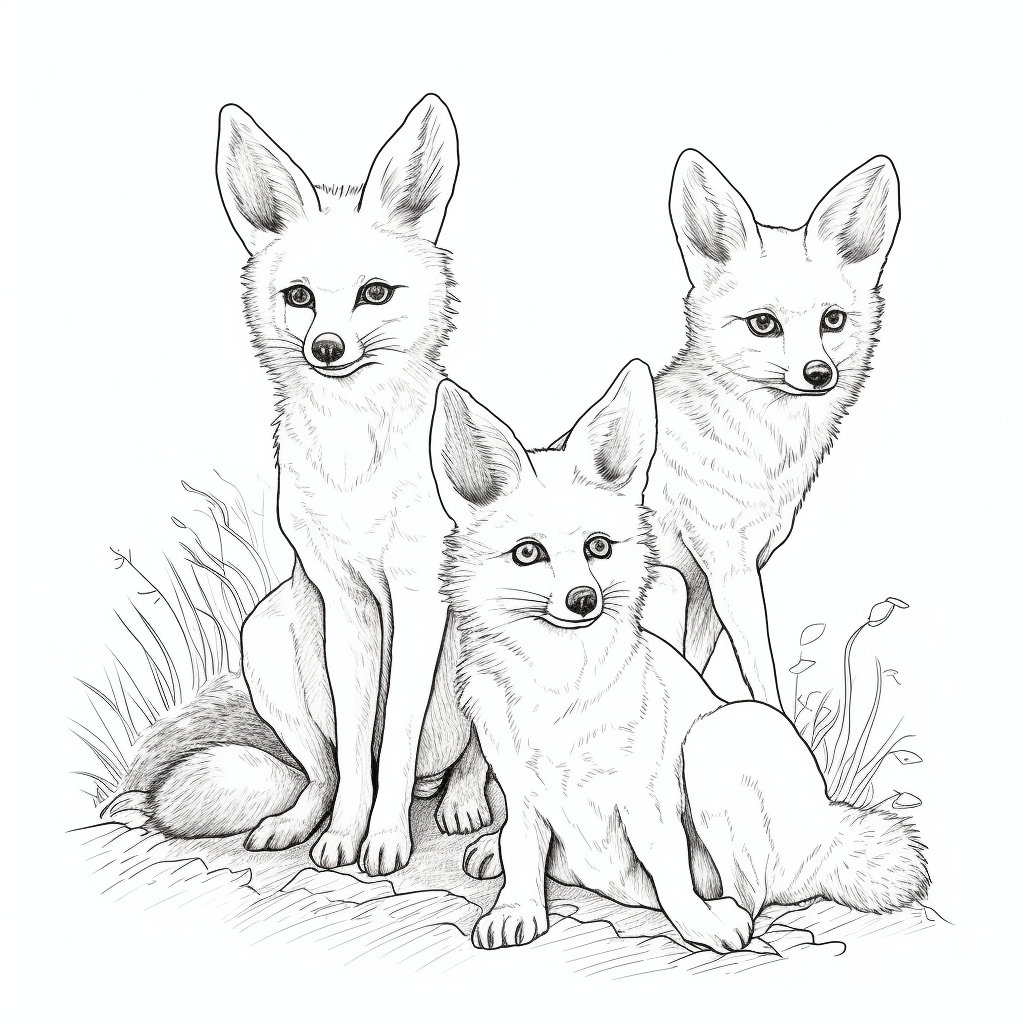 Digital Download: 151 Adorable Furry Animal Coloring Pages - Printable ...