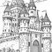 Medieval Castle Coloring Pages: 100 Immersive Designs (PDF + PNG ...