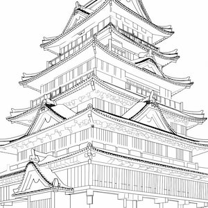 Japanese & Chinese Building Illustrations: 100 Ancient Architecture ...