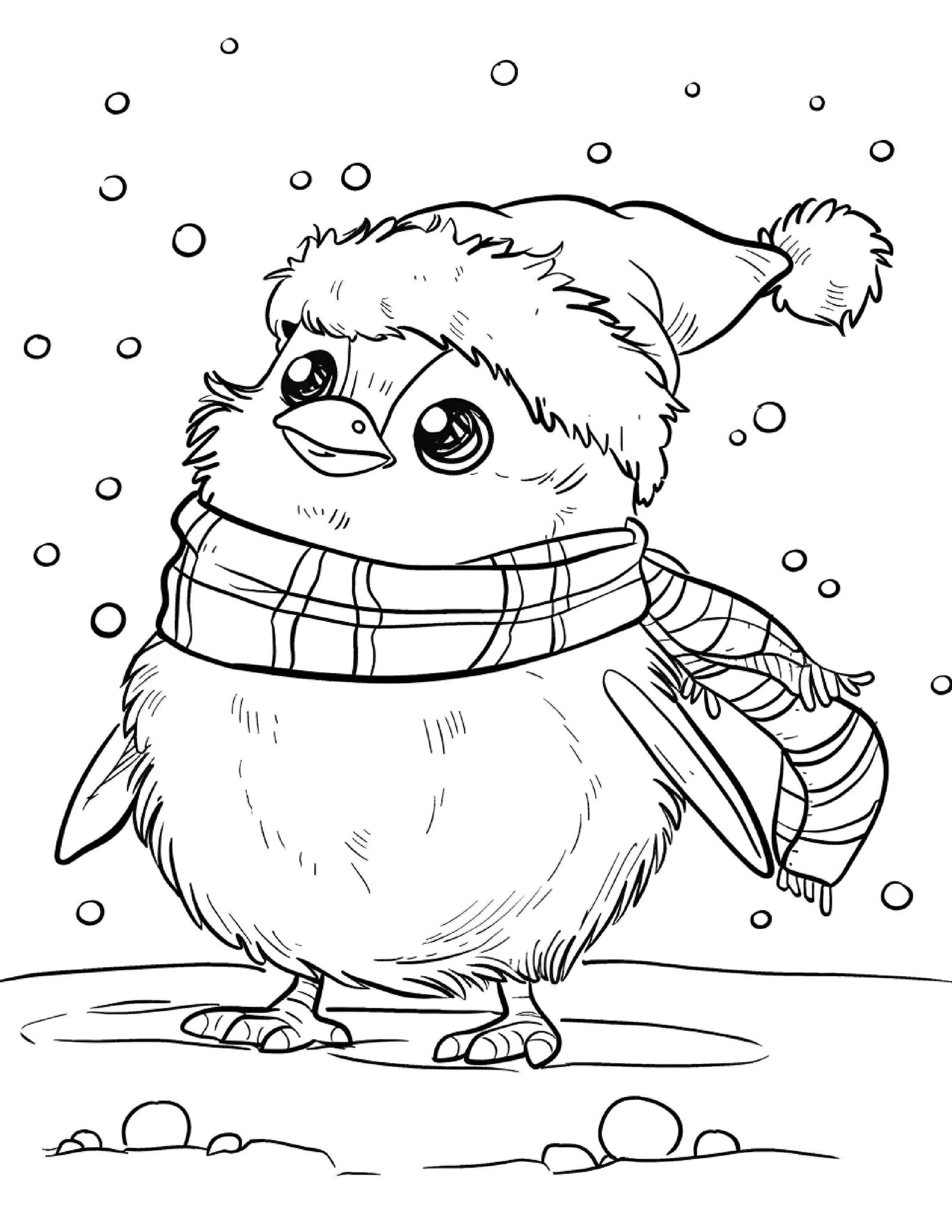 Christmas Coloring Pages for Kids: 30 Festive Designs (digital Download ...