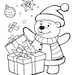 Christmas Coloring Pages for Kids: 30 Festive Designs (digital Download ...