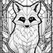 100 Stained Glass Animals Coloring Pages (PDF) - Etsy