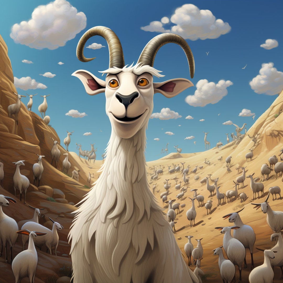 100 Coloring Pages - the Adventures of Adeline the Addax - Children's ...