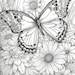 Butterfly & Flower Coloring Pages: 211 Intricate Designs (PDF Download ...