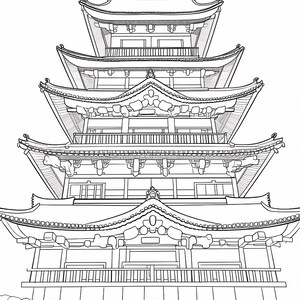 Japanese & Chinese Building Illustrations: 100 Ancient Architecture ...
