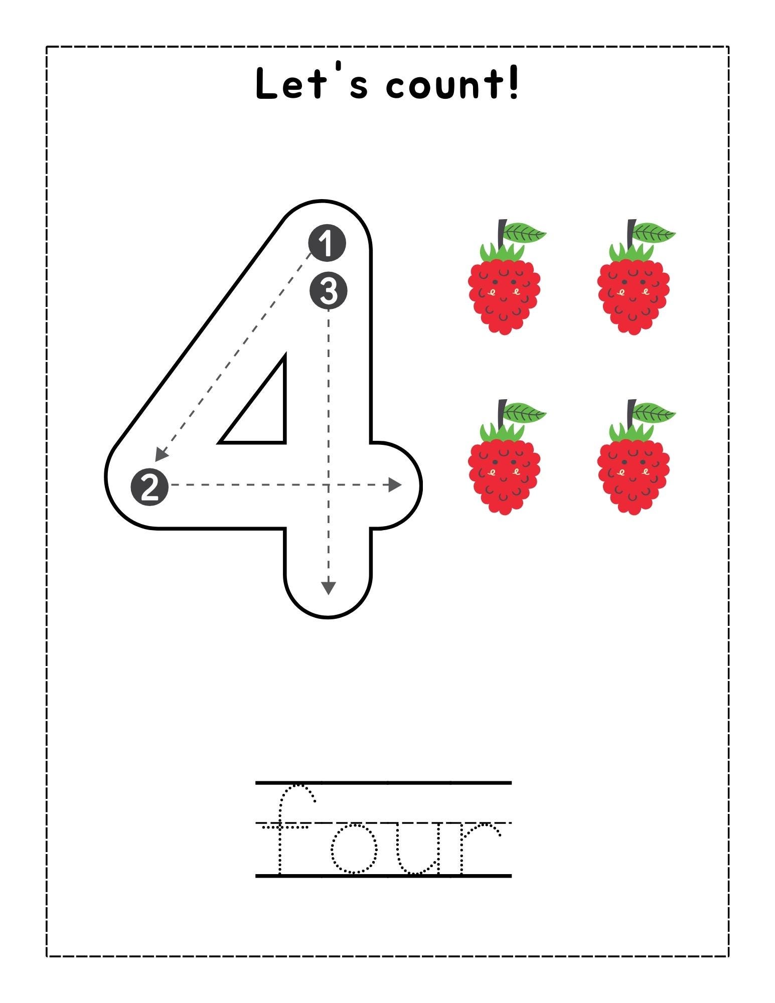Alphabet and Numbers Tracing Workbook for Kids | Learn to Trace Letters ...