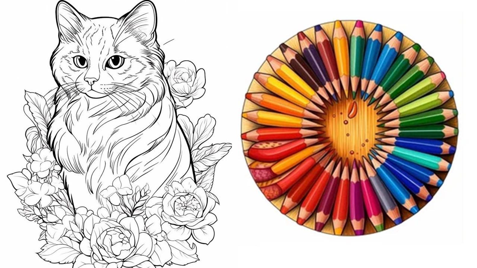 110 Realistic Cat Coloring Pages | Purrfectly Detailed Art | PDF, JPG ...