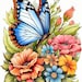 Butterfly & Flower Coloring Pages: 211 Intricate Designs (PDF Download ...