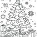 Christmas Coloring Pages for Kids: 30 Festive Designs (digital Download ...