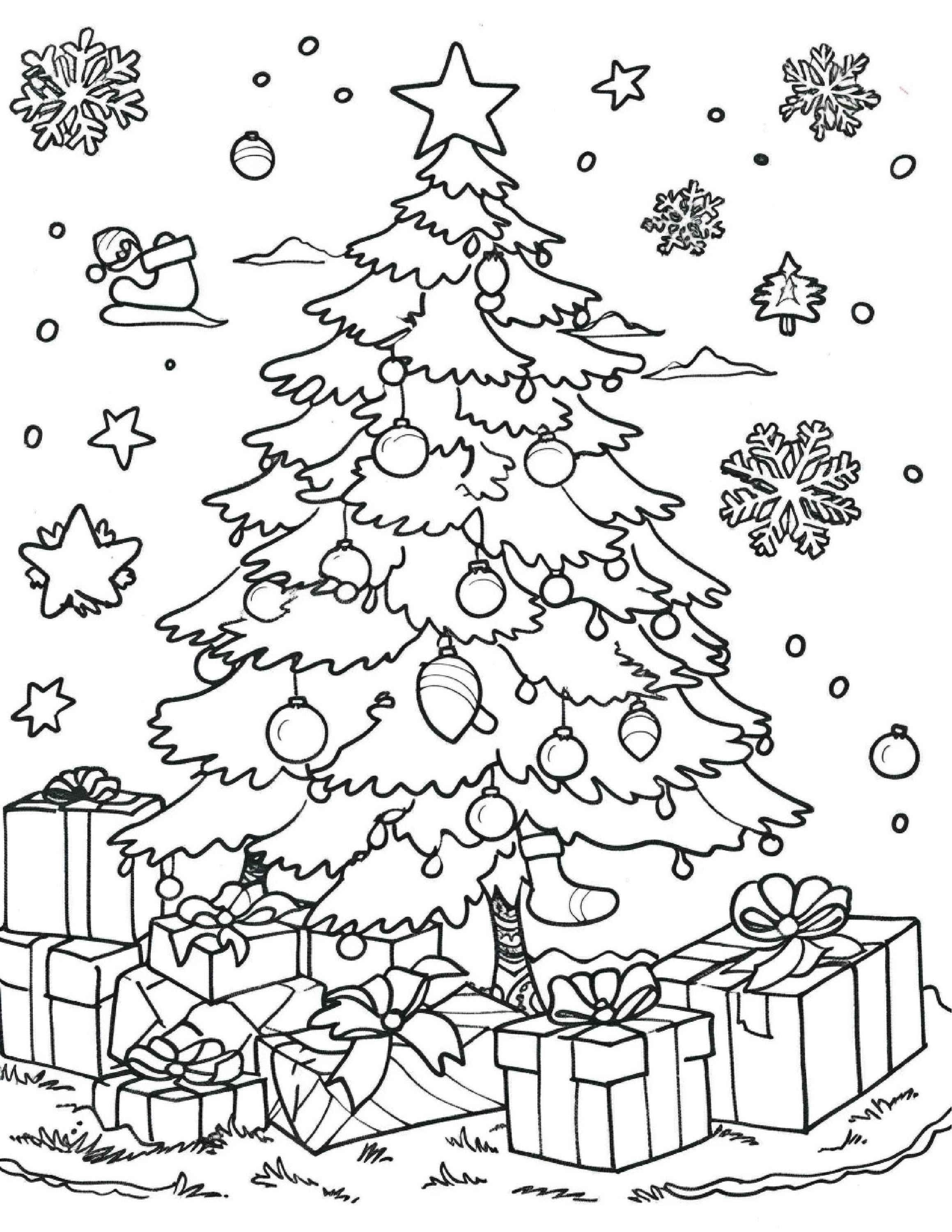 Christmas Coloring Pages for Kids: 30 Festive Designs (digital Download ...