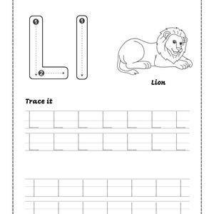 Alphabet and Numbers Tracing Workbook for Kids | Learn to Trace Letters ...