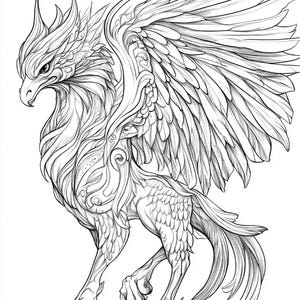 Mythical Creatures Clipart Bundle: Fantasy Animal PNG & JPG Files (PDF ...