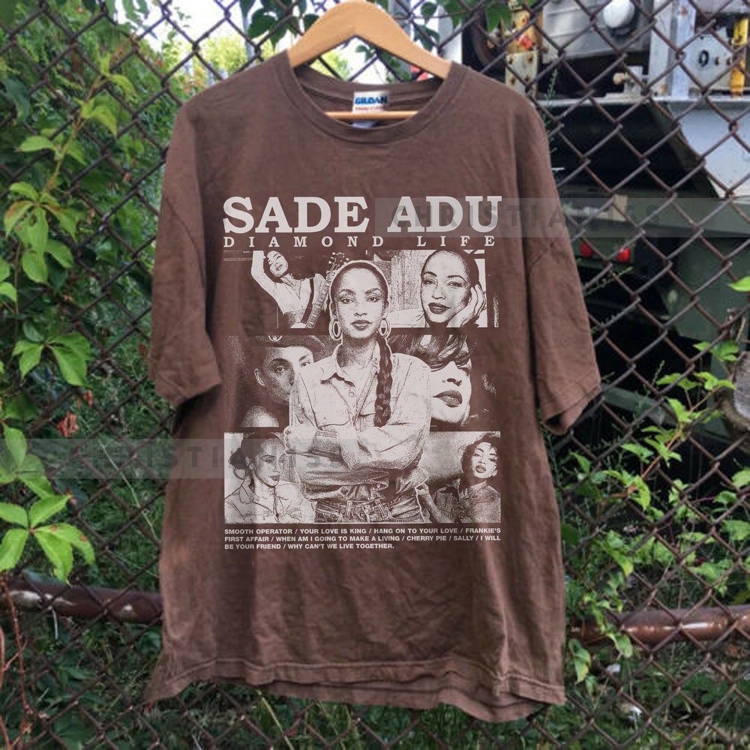 Sade Adu Music Shirt, Sade Adu Concert Tour Graphic Shirt, Vintage Sade ...