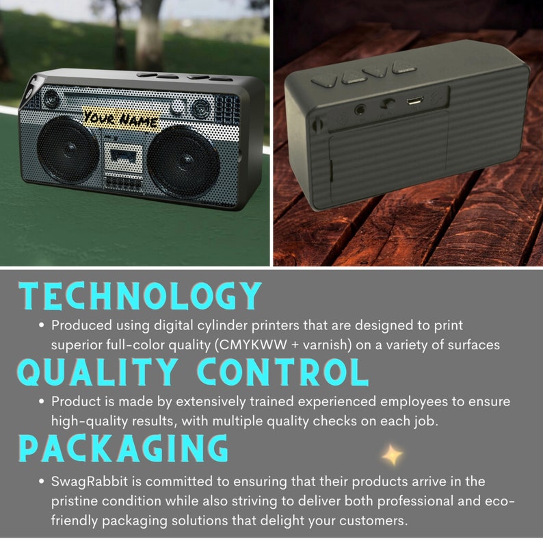 Personalized Speaker Custom Speaker Custom Bluetooth - Etsy