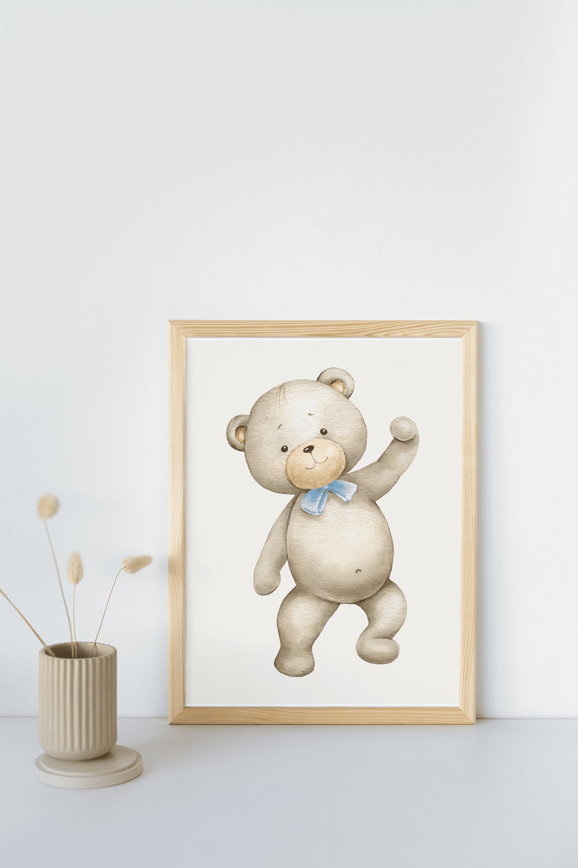 Children's Room Poster Teddy Poster Teddy Bear Children's Room Picture ...