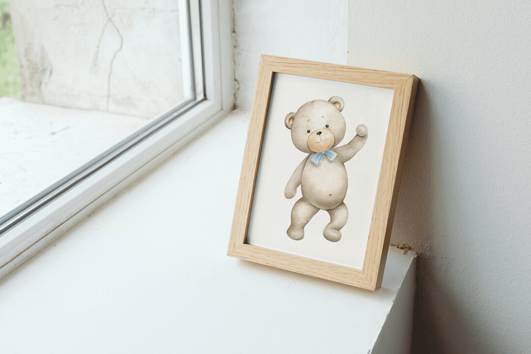 Children's Room Poster Teddy Poster Teddy Bear Children's Room Picture ...