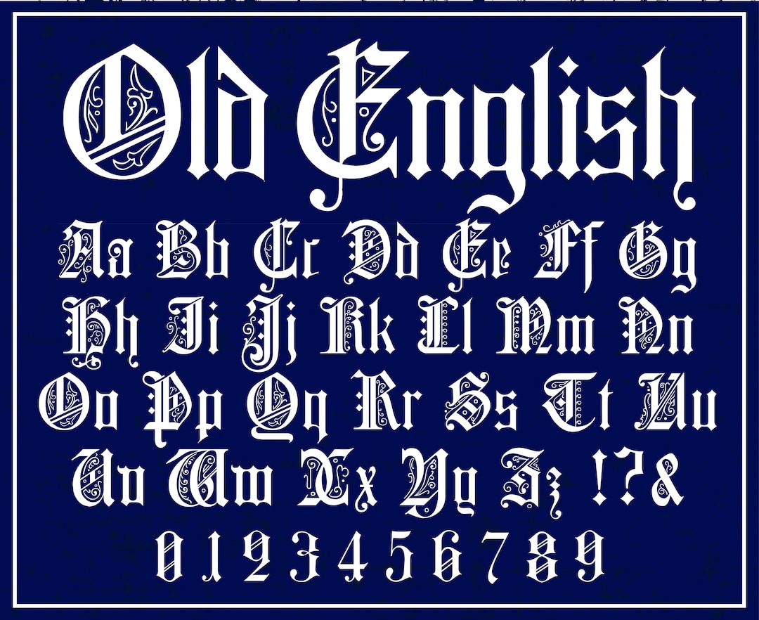 Old English Font Celtic Font Gaelic Font Old English Style Font Old ... Old English Font Celtic Font Gaelic Font Old English Style Font Old ...