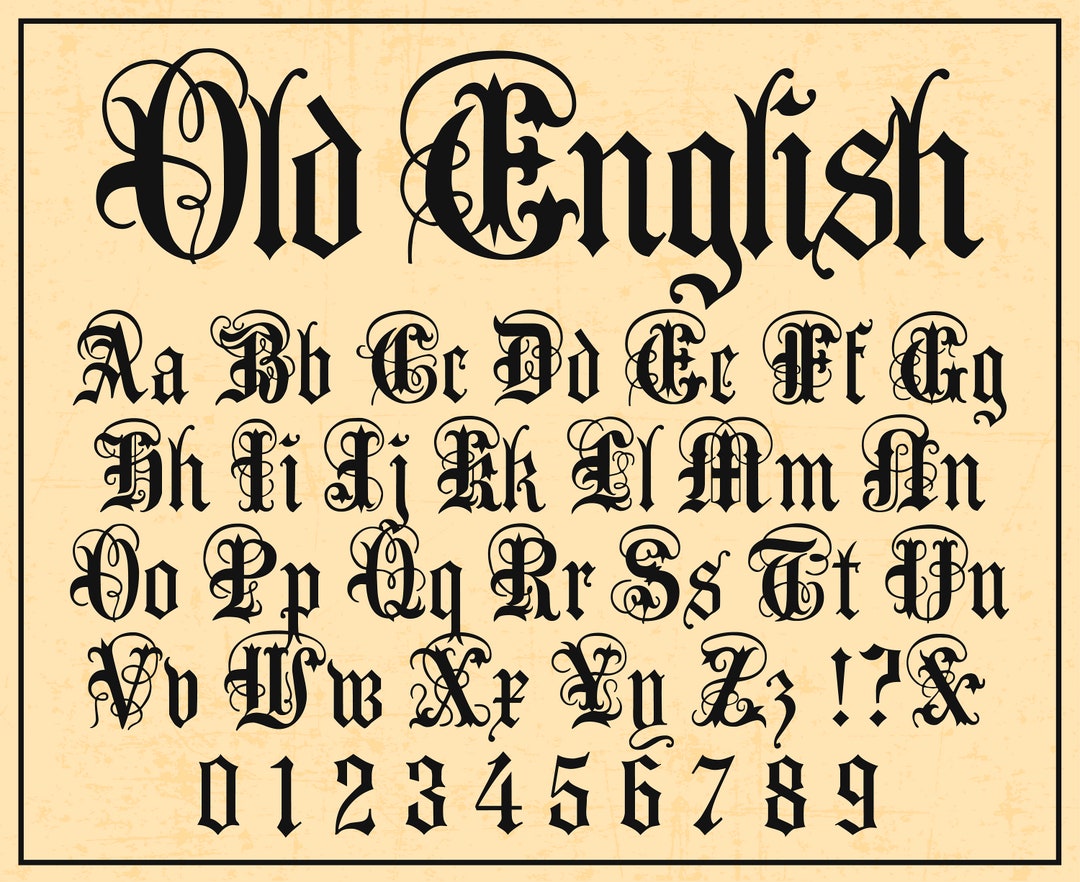Old English Font Celtic Font Gaelic Font Old English Style Font Old ... Old English Font Celtic Font Gaelic Font Old English Style Font Old ...
