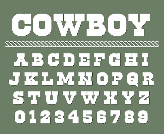 Dallas Cowboys Font