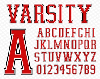College Font Varsity Font Sport Font Football Font Baseball Font Soccer ...
