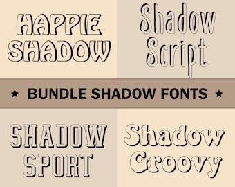 Shadow Font Shadow Script Font Drop Shadow Font Letters With Shadow Font Bubble Letters With ...