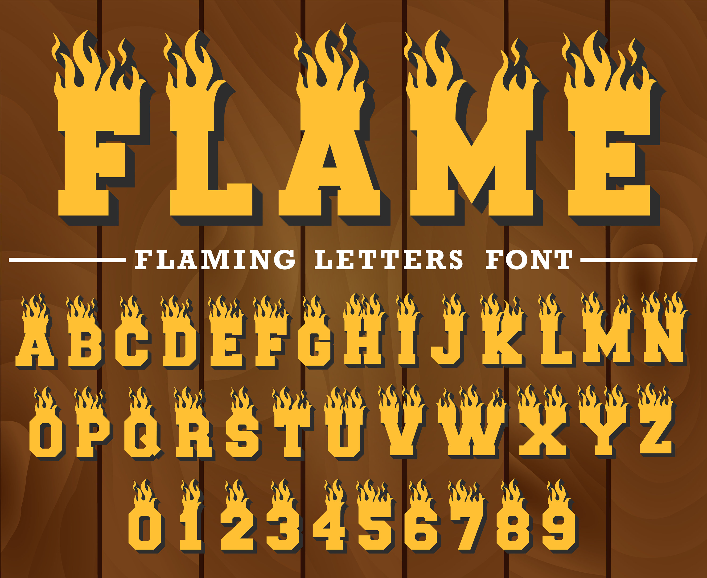 Flame Font Fire Font Burning Font Flaming Letters Font Burning - Etsy