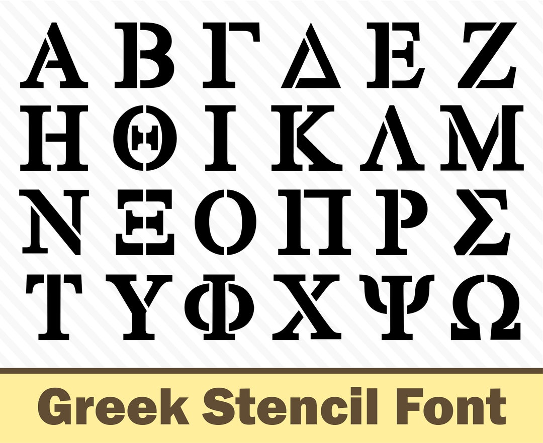 Greek Font Ancient Greece Font Ancient Font Styles Greek Letters Font ...