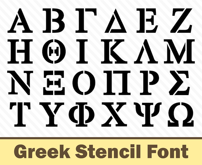 Greek Font Ancient Greece Font Ancient Font Styles Greek Letters Font ...